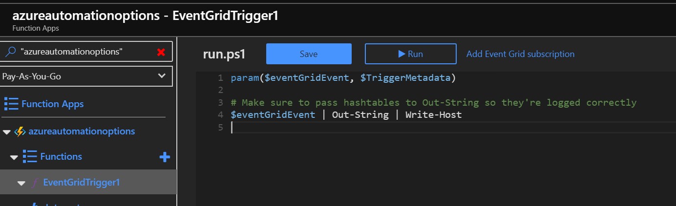 Automation with Azure Event Grid – Donnie's Azure, Automation ...